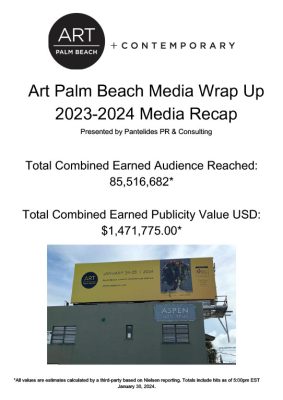 Media Campaign Art Palm Beach